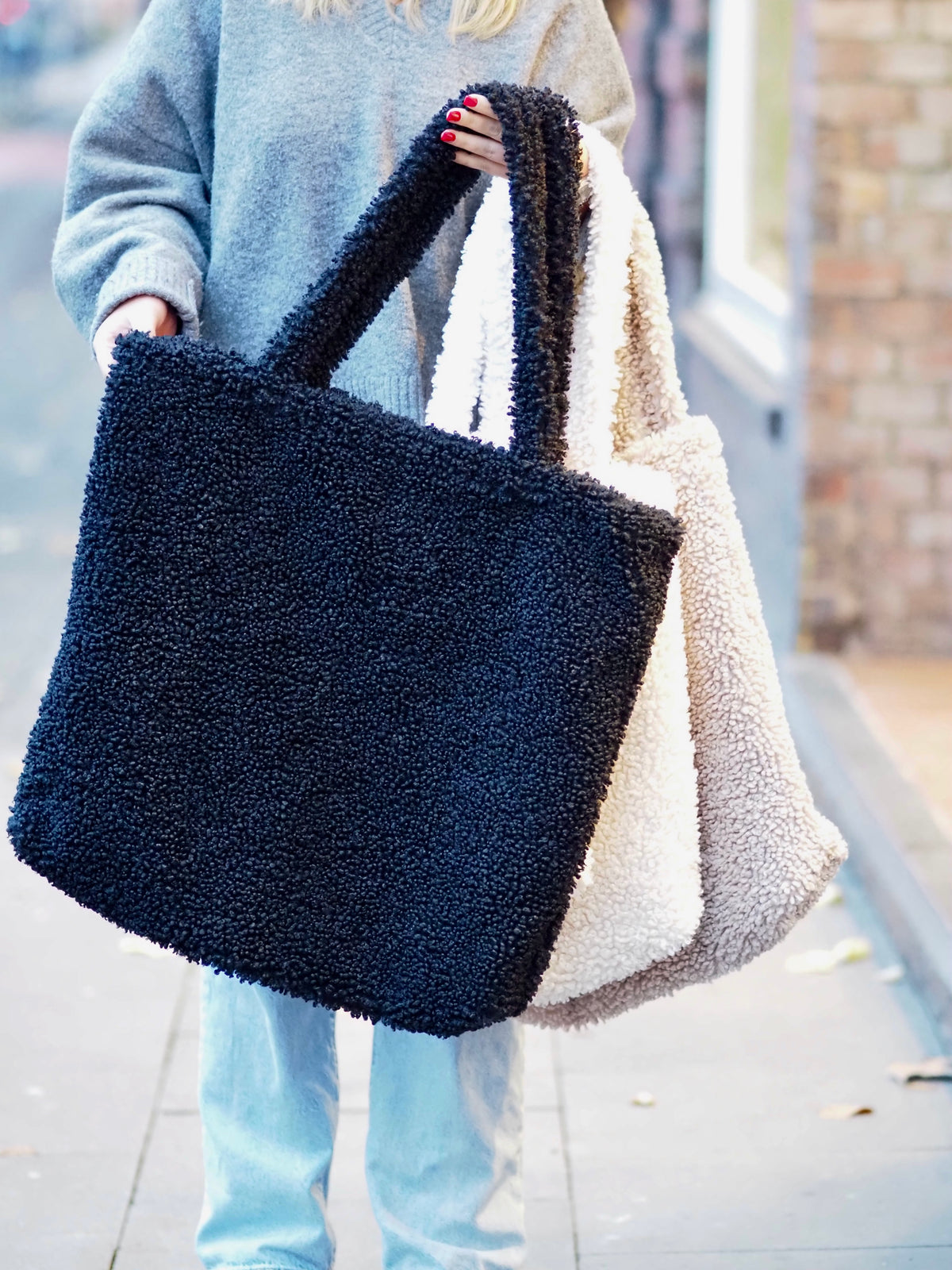 Teddy XL Shopper in drei Farben– Die Pampi